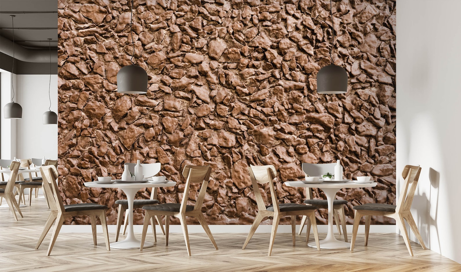 123x87312x219cm Chocolate Wall 861 Wallpaper - Etsy