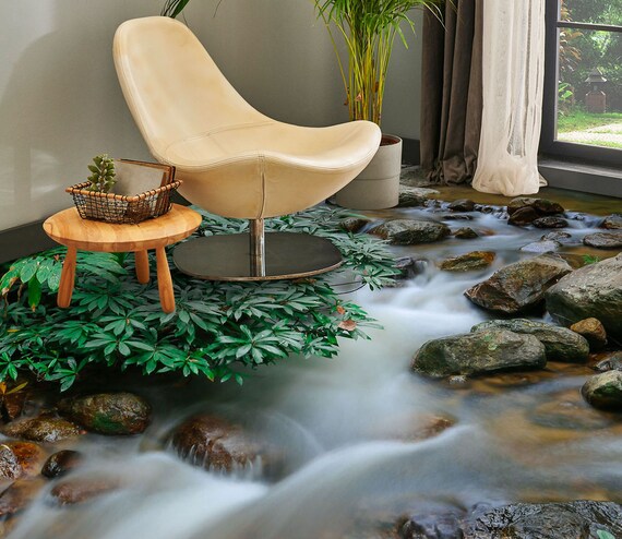 3D Water Indication 7882 Floor Wallpaper Murals Self-adhesive - Etsy