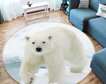 Polar Bear Rug - Etsy