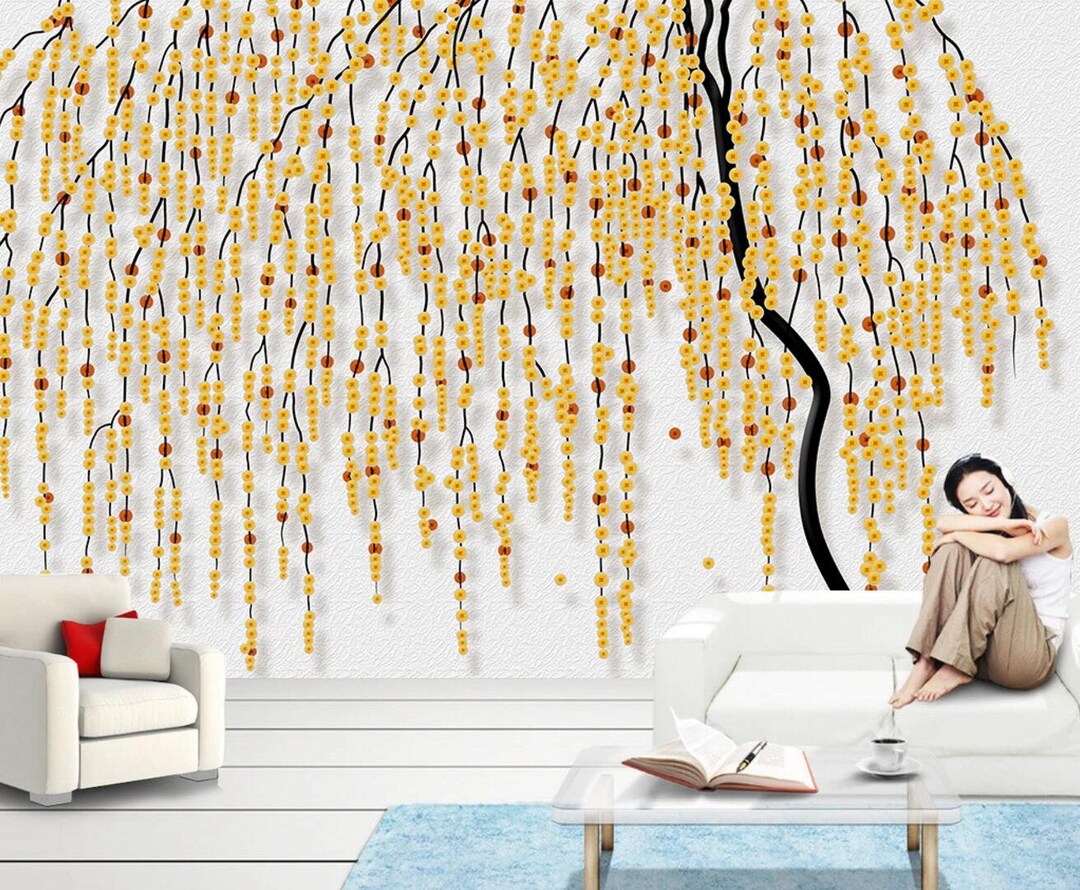 Copper Money Tree A183 Wallpaper Mural Self Adhesive Peel and Stick ...