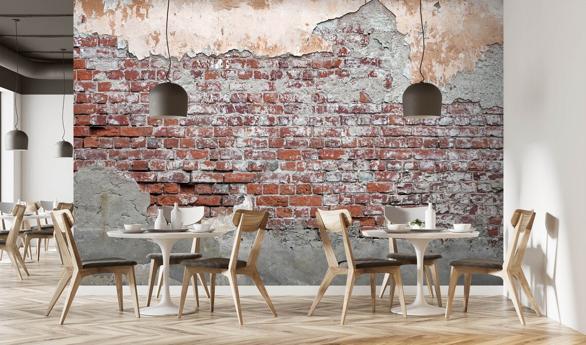 123x87312x219cm Cement Mottled Wall 402 | Etsy