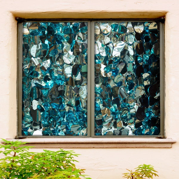 Stained Glass Window Film Gothic - Etsy