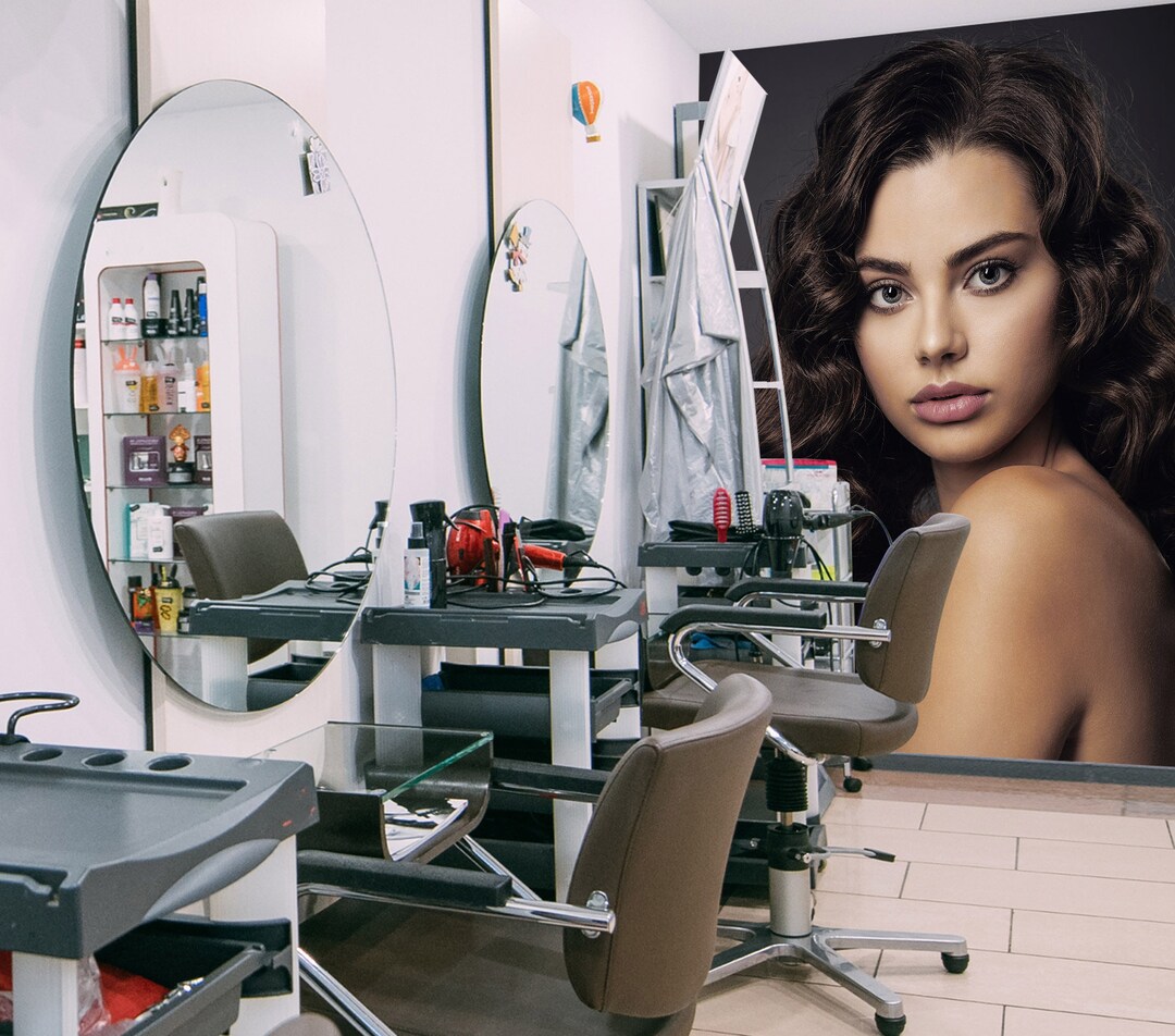 3D Thick Hairstyle AA32100 Hair Cut Salon Barber Shop Commercial ...