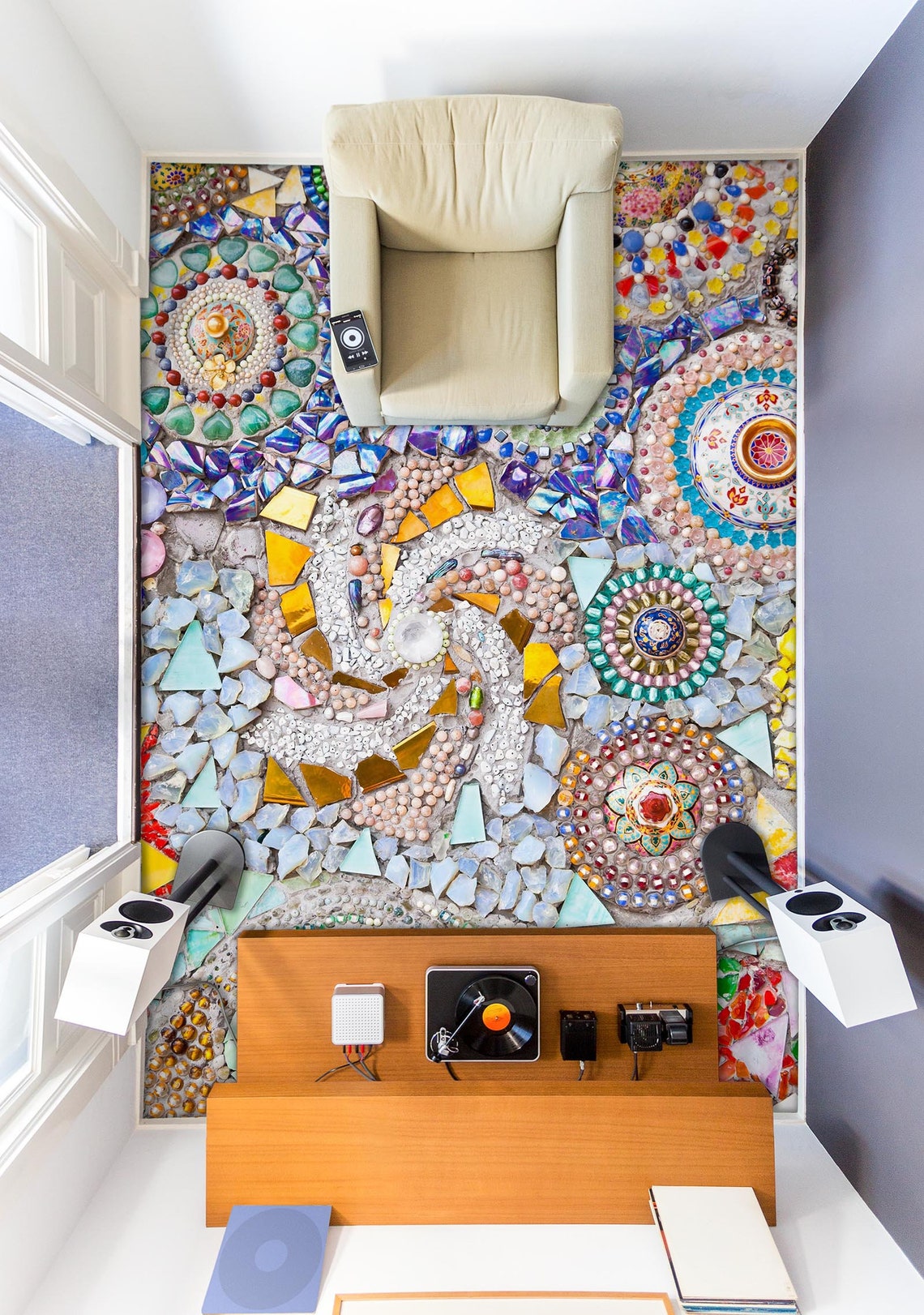 3D Stone Pattern Design 9484 Floor Wallpaper Murals | Etsy