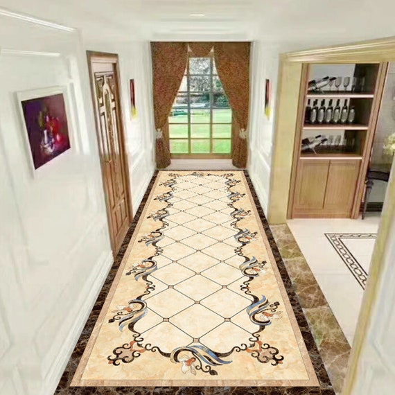 3D Yellow Floor Tiles 1572 Floor Wallpaper Murals | Etsy