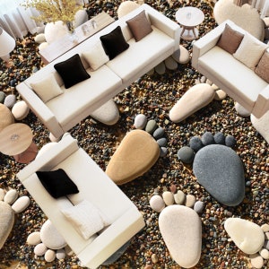 3D Sole Stone 1885 Floor Wallpaper Murals Self-adhesive Removable ...