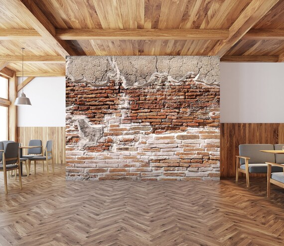 123x87312x219cm Mottled Wall 389 Wallpaper Mural | Etsy