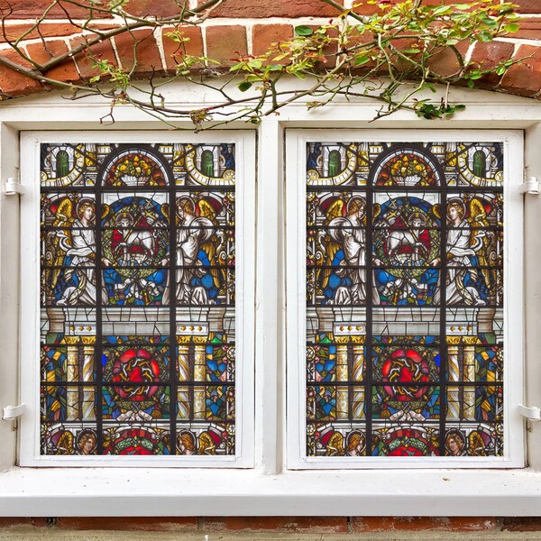 Angel Wings Window Cling - Etsy