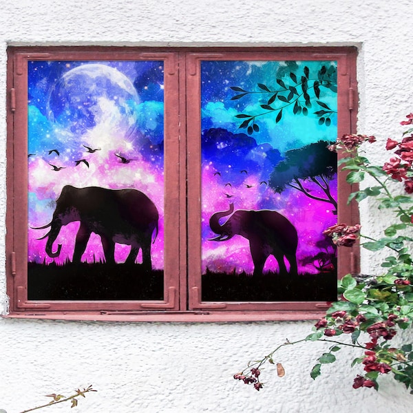 3d Window Wall Decal - Etsy