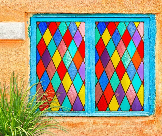 Home & Living Wall Décor Wall Decals & Murals 3D Fun Diamond Colors ...