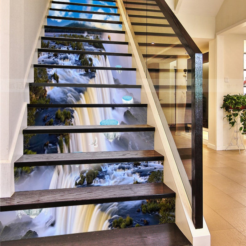 3d Stair Riser Decal - Etsy