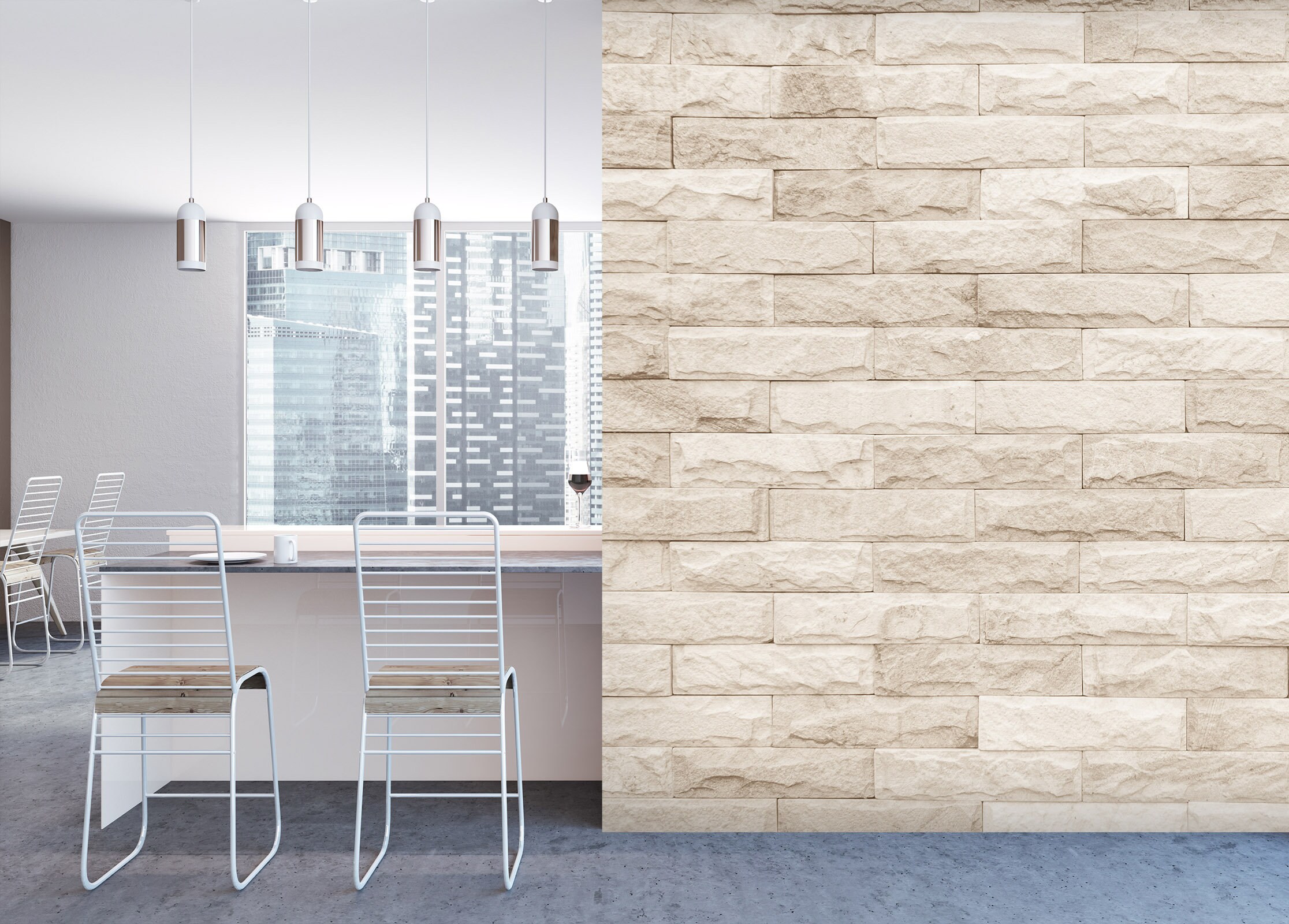 Bumpy Brick 2995 Wallpaper Mural Self Adhesive Peel and Stick - Etsy