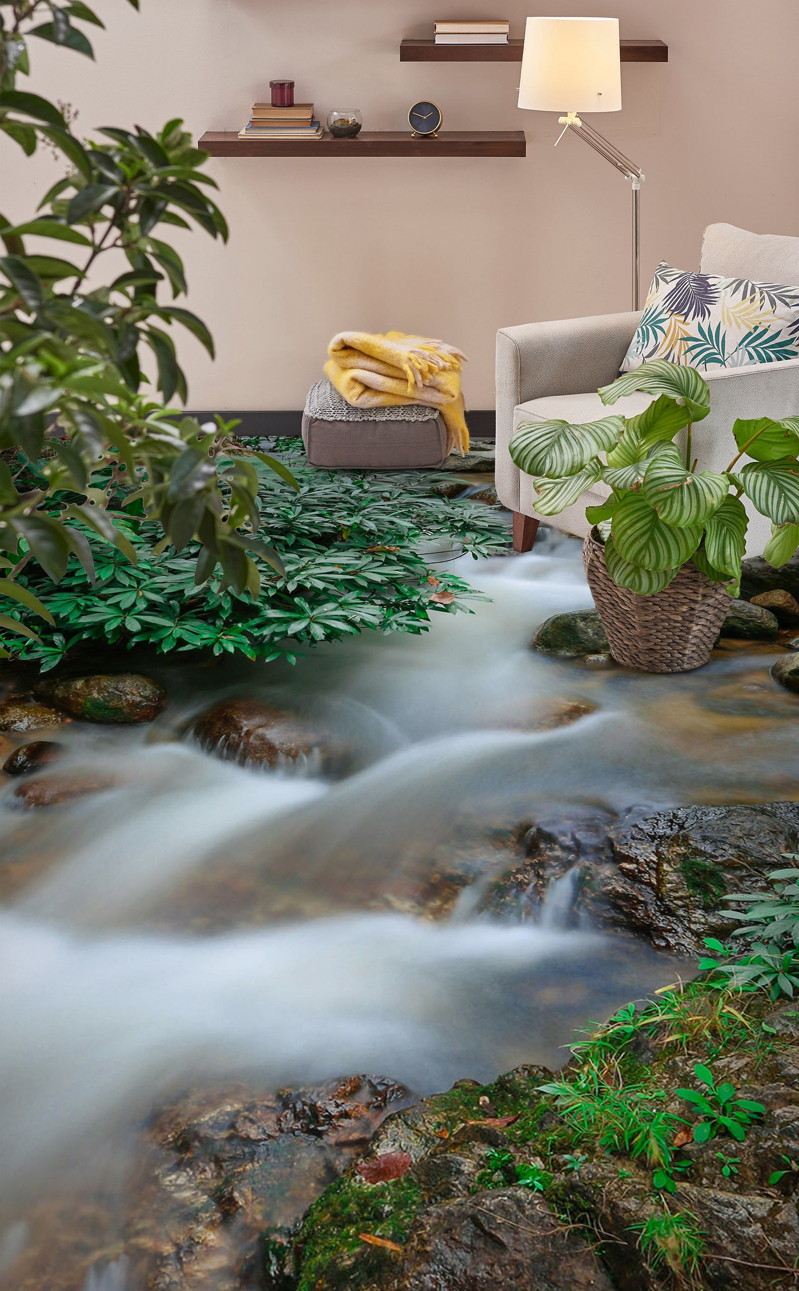 3D Water Indication 7882 Floor Wallpaper Murals Self-adhesive - Etsy