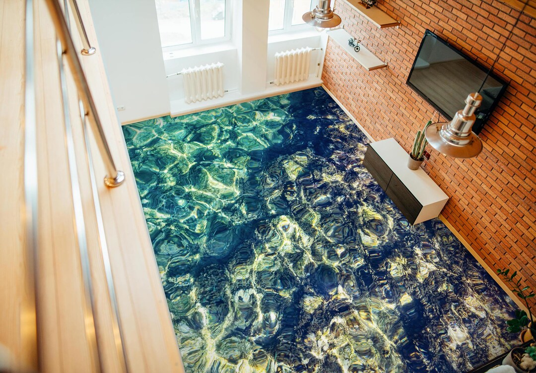 3D Story Water Pattern 6698 Floor Wallpaper Murals Self-adhesive ...