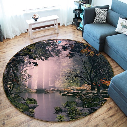 3D Colorful Cloudy Mountains FA6119 Floor Non Slip Rug Carpet - Etsy