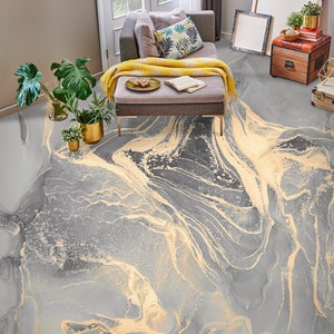 3D Grey Texture 3697 Floor Wallpaper Murals Self-adhesive Removable ...