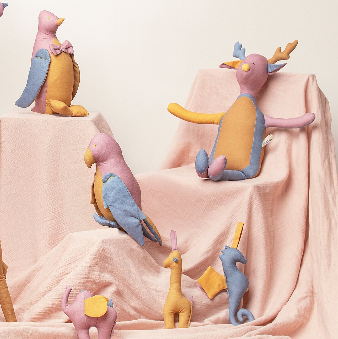 Handmade Pull-string Musical Toy Deer Free Shipping Worldwide - Etsy UK