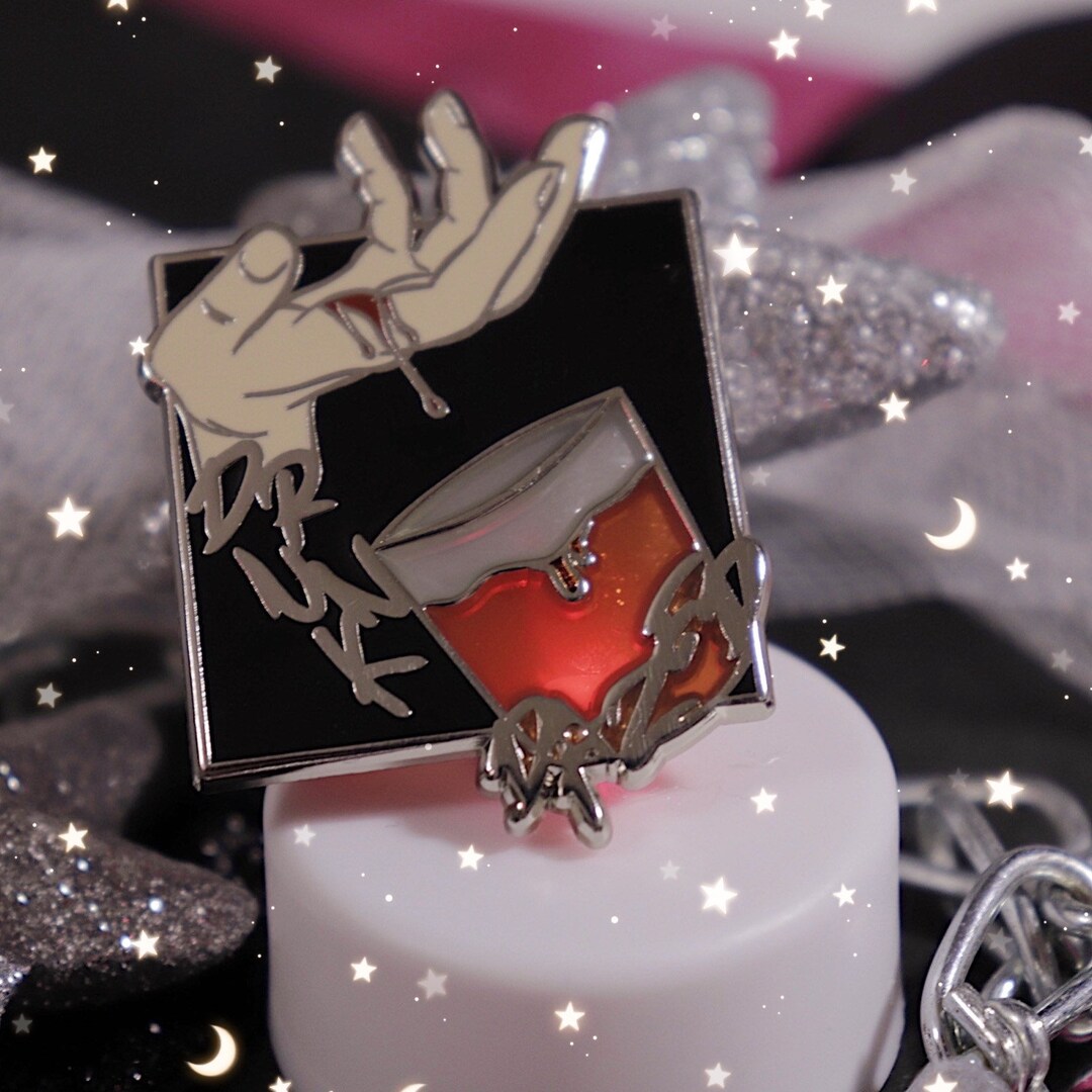 Drunk-dazed Enamel Pin ENHYPEN Crystallizekpop Pin Cute Enamel Pin ...