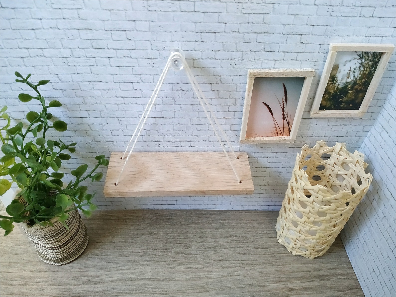 Dollhouse Shelf Miniature Shelf Dollhouse Furniture Hanging - Etsy
