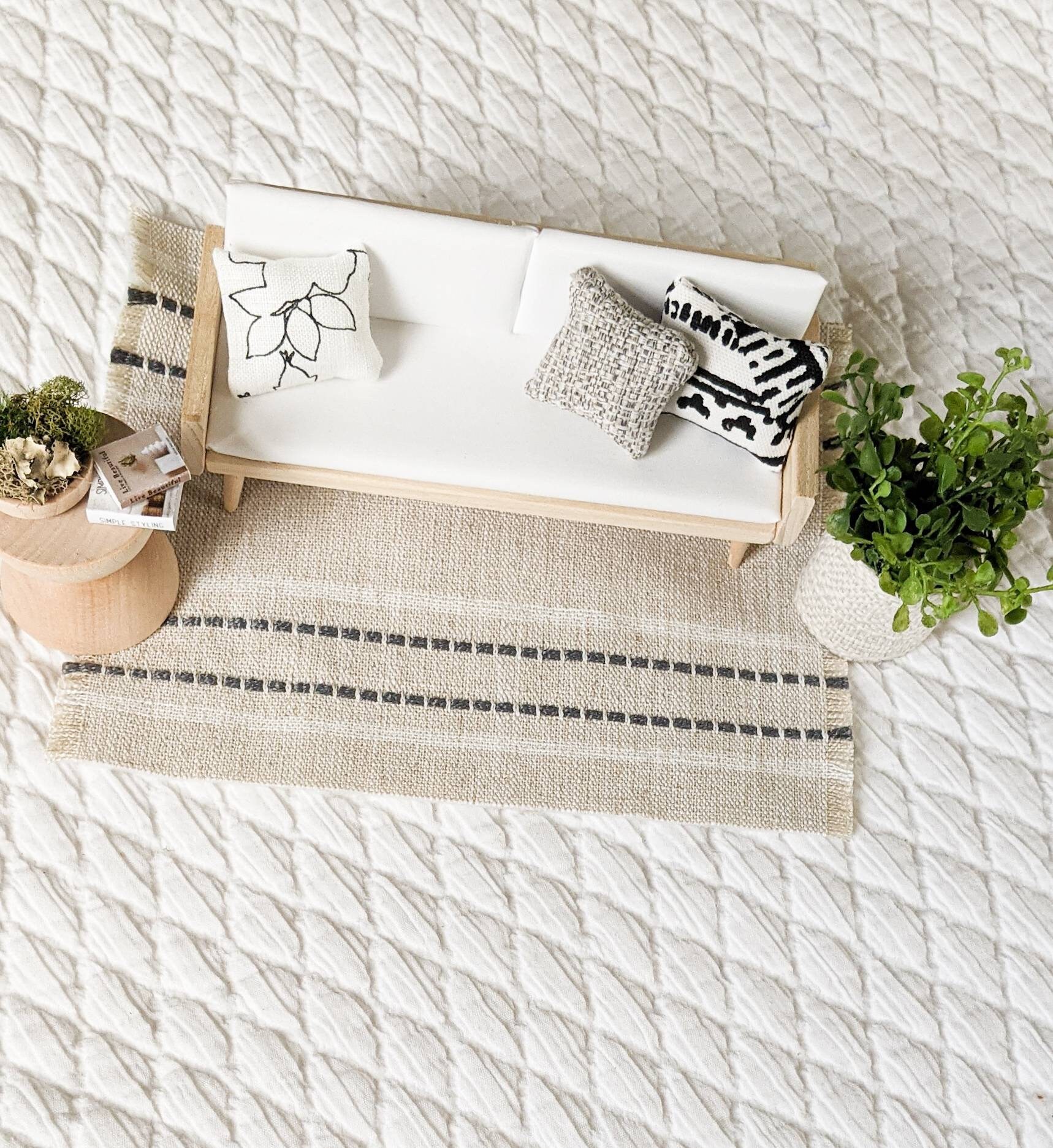 Mid Century Modern Miniature Sofa-white - Etsy