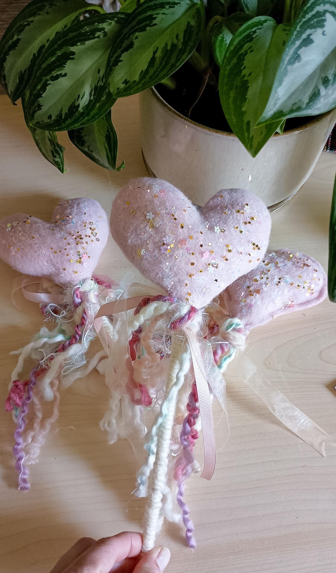 Princess Wand, Fairy Wand, Heart Wand, Cute Birthday Wand for Girls - Etsy
