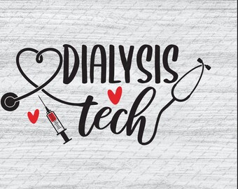 Dialysis tech | Etsy