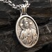 Silver Jesus Christ Necklace, Jesus Signet Ring, Religious Silver ...