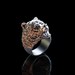 Handmade Silver Bear Head Ring Grizzly Bear Head Ring - Etsy