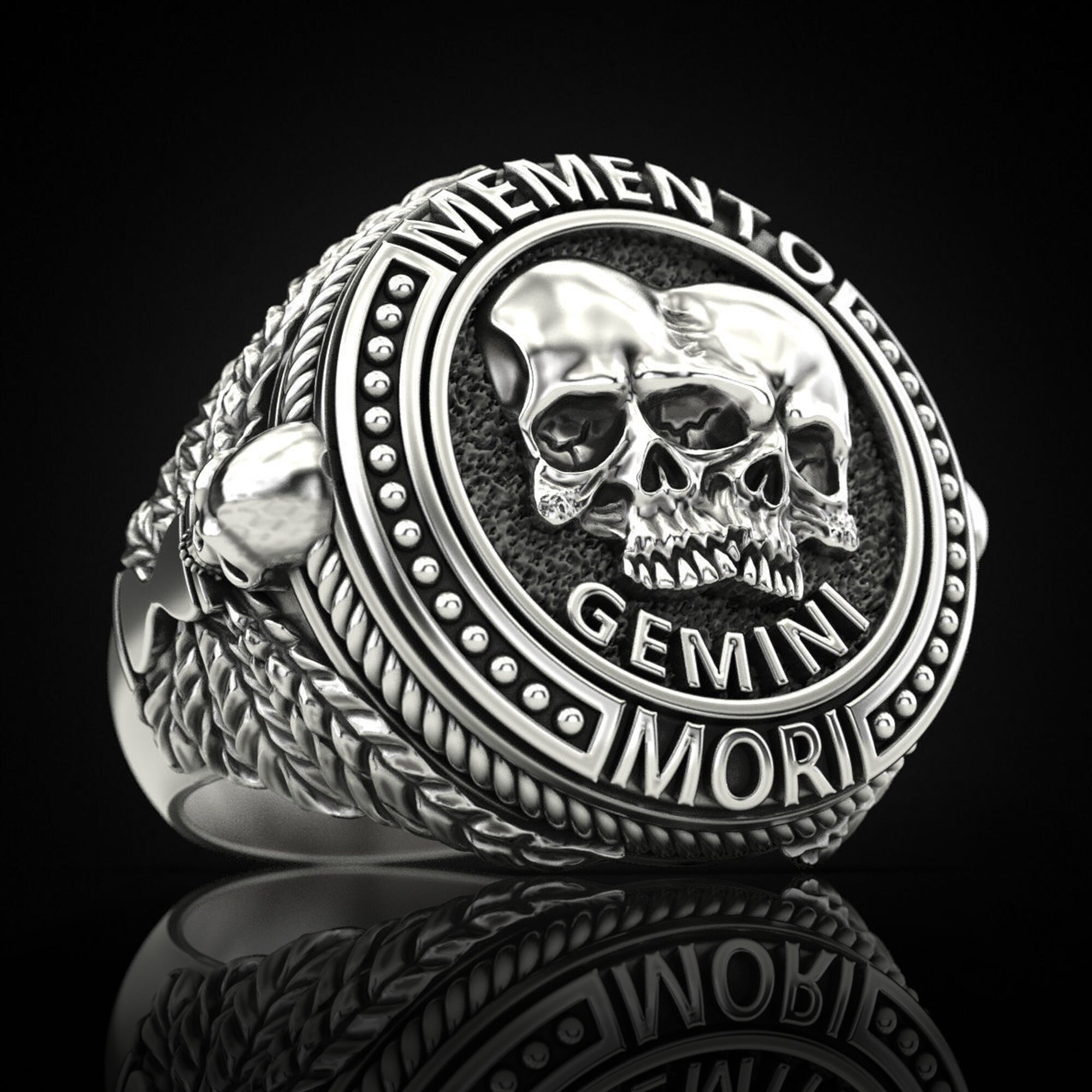 Gemini Zodiac Sign Ring Astrological Sign Gemini Ring Zodiac - Etsy