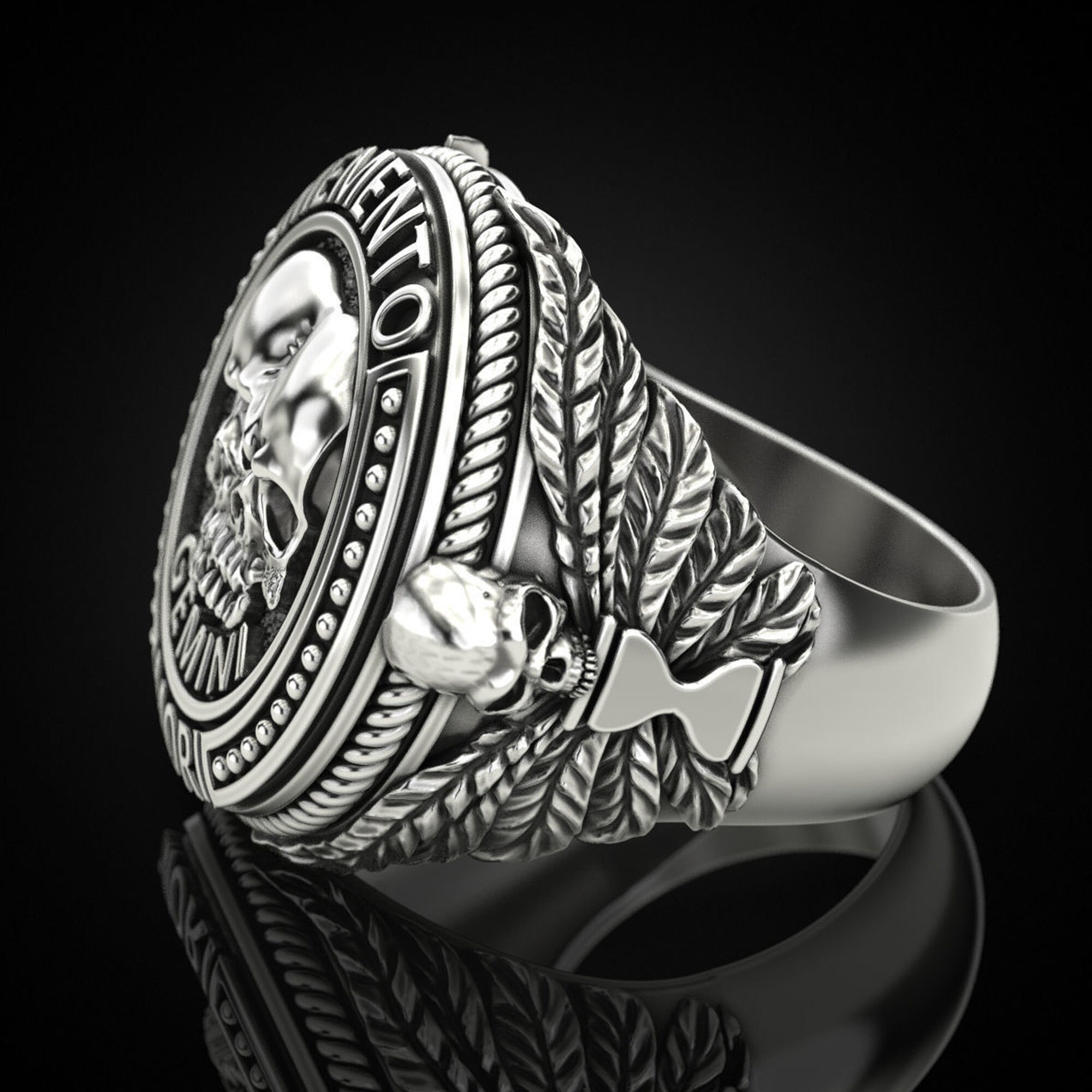 Gemini Zodiac Sign Ring Astrological Sign Gemini Ring Zodiac - Etsy