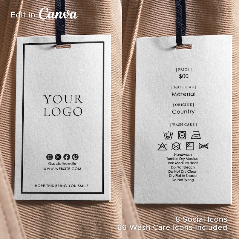 Label Hang Tags - Etsy