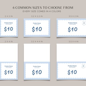 Editable Shelf Price Card Template: Craft Fair Display Signage (canva ...