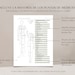 Printable Measurement Sheet Spanish | Fillable PDF Women Size Chart ...