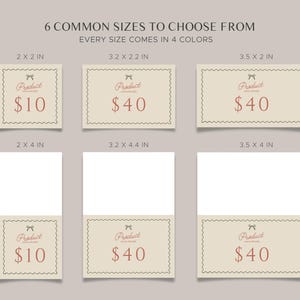 Editable Shelf Price Card Template: Vintage Craft Fair Display (DIY in ...