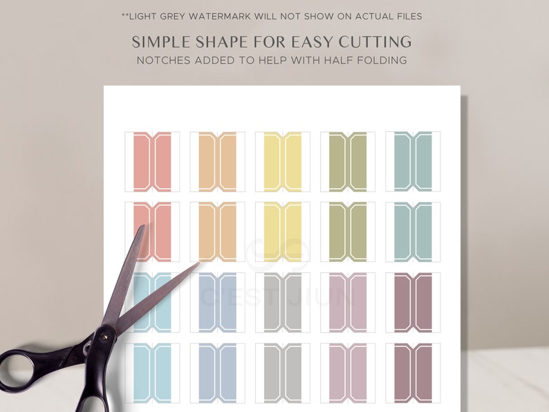 Printable Editable Tab Dividers Template Monthly Planner Stickers ...