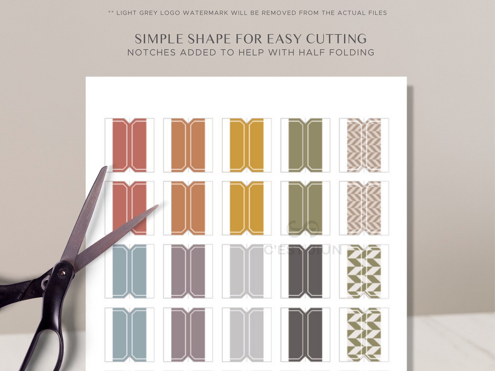 Printable Editable Tab Dividers Template Monthly Planner - Etsy