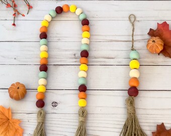 Fall Bead Garland | Etsy