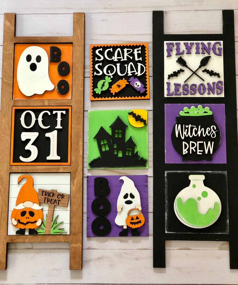 Interchangeable Farmhouse Ladder / Interchangeable Sign / - Etsy