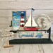 Nautical Interchangeable Raised Shelf, Nautical Signs for Tiered Tray ...