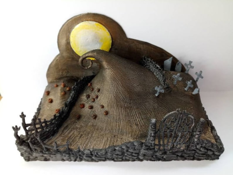 Diorama Nightmare Before Christmas/model the Nightmare Before Christmas ...