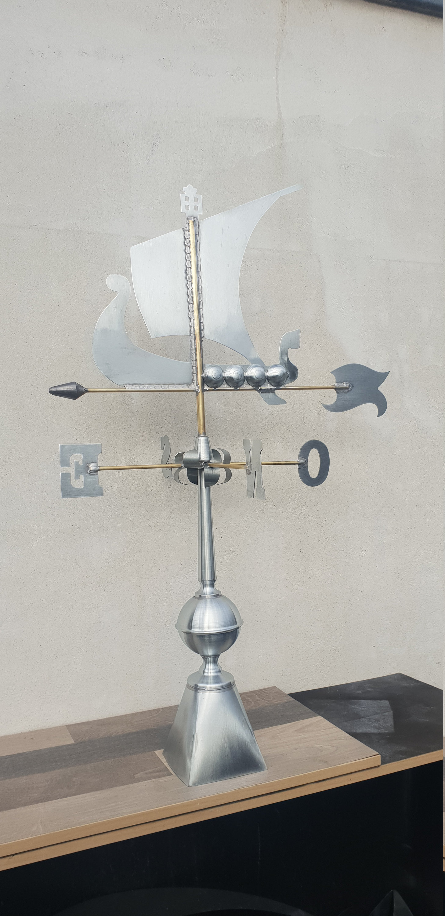 Zinc Weather Vane Pattern Dracar Ref58 - Etsy