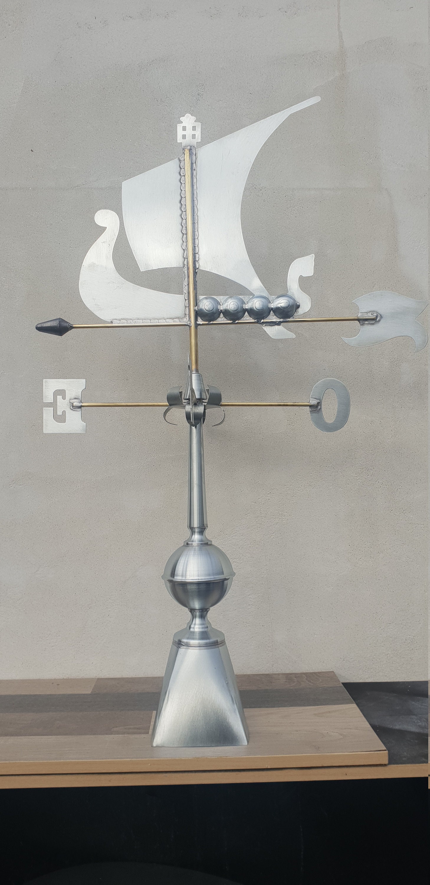 Zinc Weather Vane Pattern Dracar Ref58 - Etsy