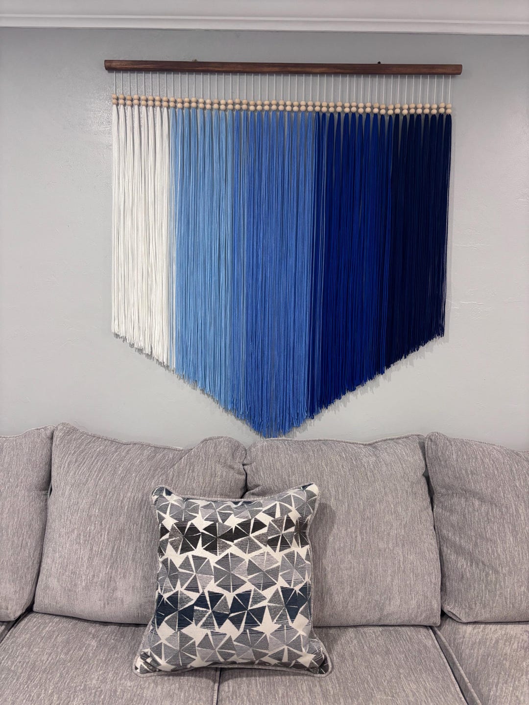 Seasick Blue Behemian Wall Hanging - Etsy