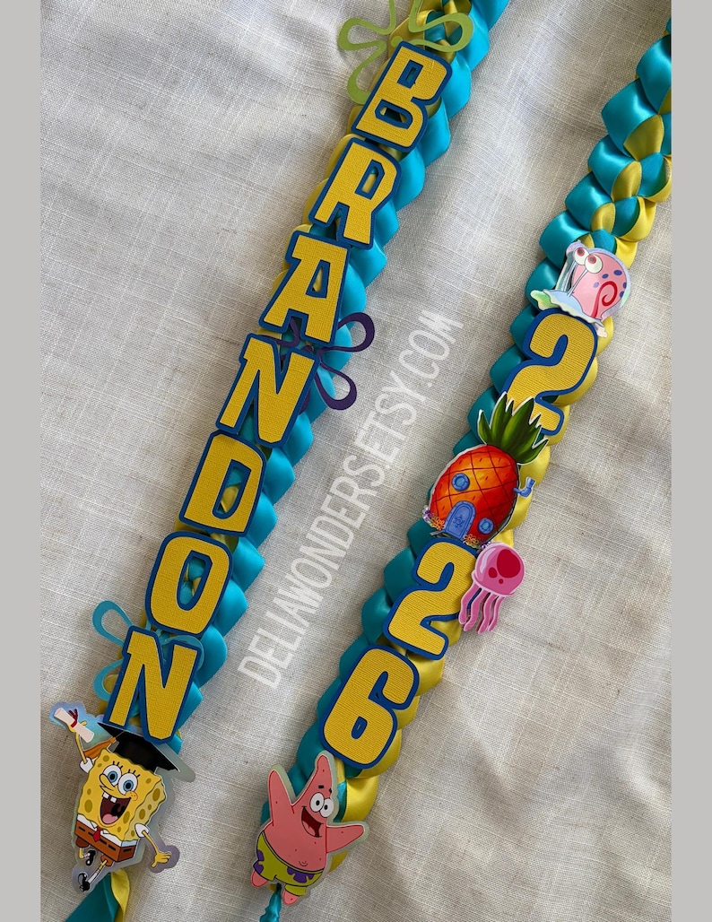 Spongebob Leis/ Graduation Leis 2026 - Etsy