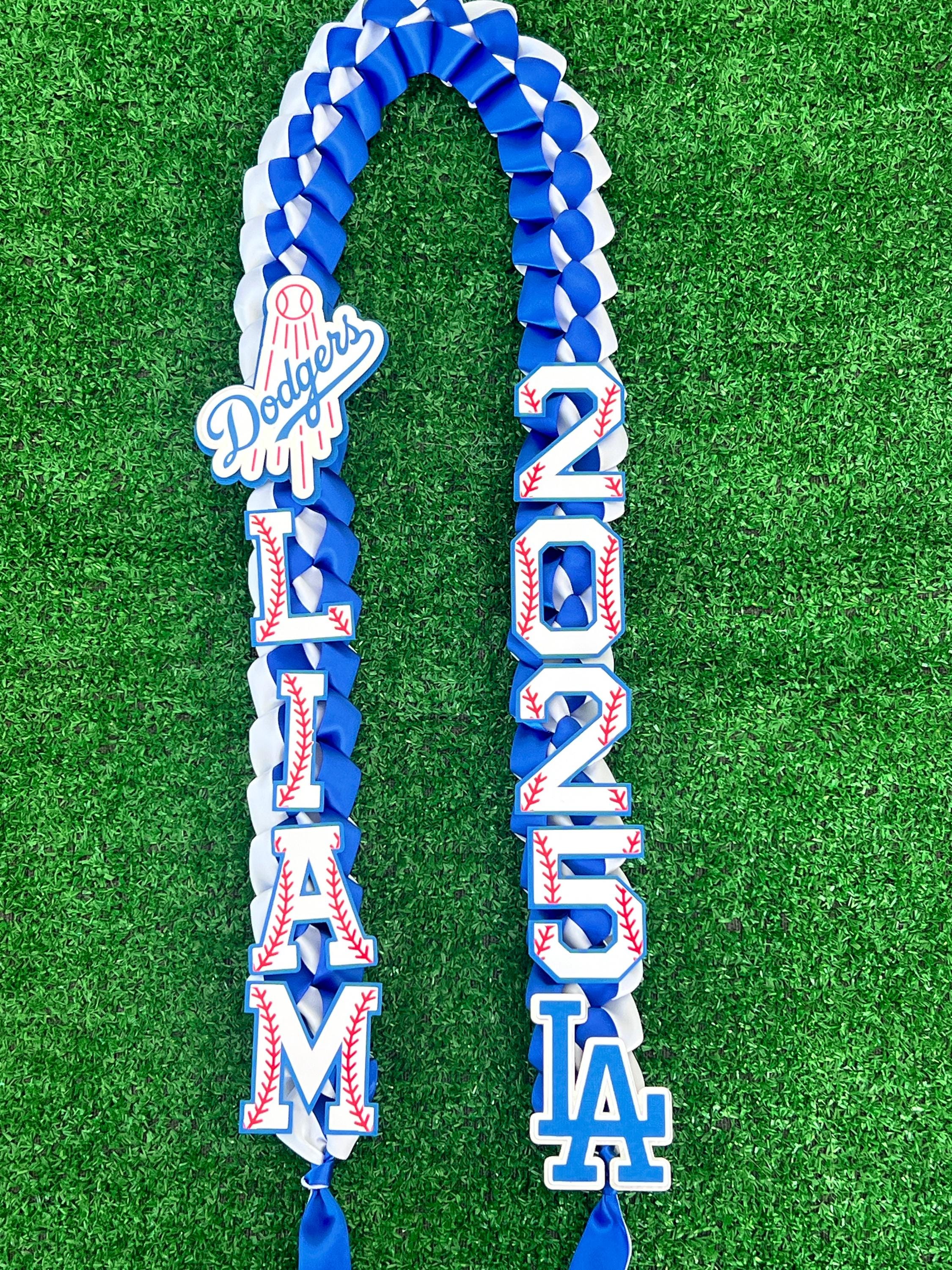 Baseball Graduation/baseball Lei/dodger Lei - Etsy