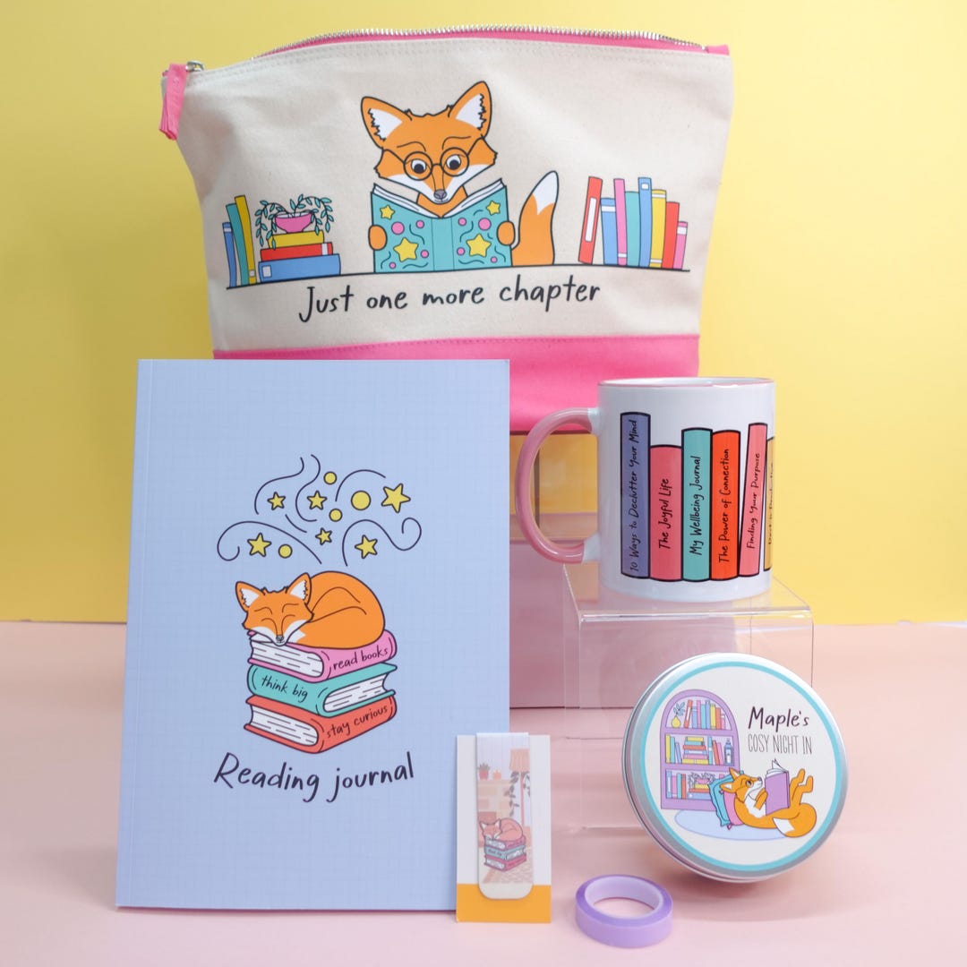 Book Lovers Gift Bundle - the Perfect Cosy Night in Kit for Reading ...