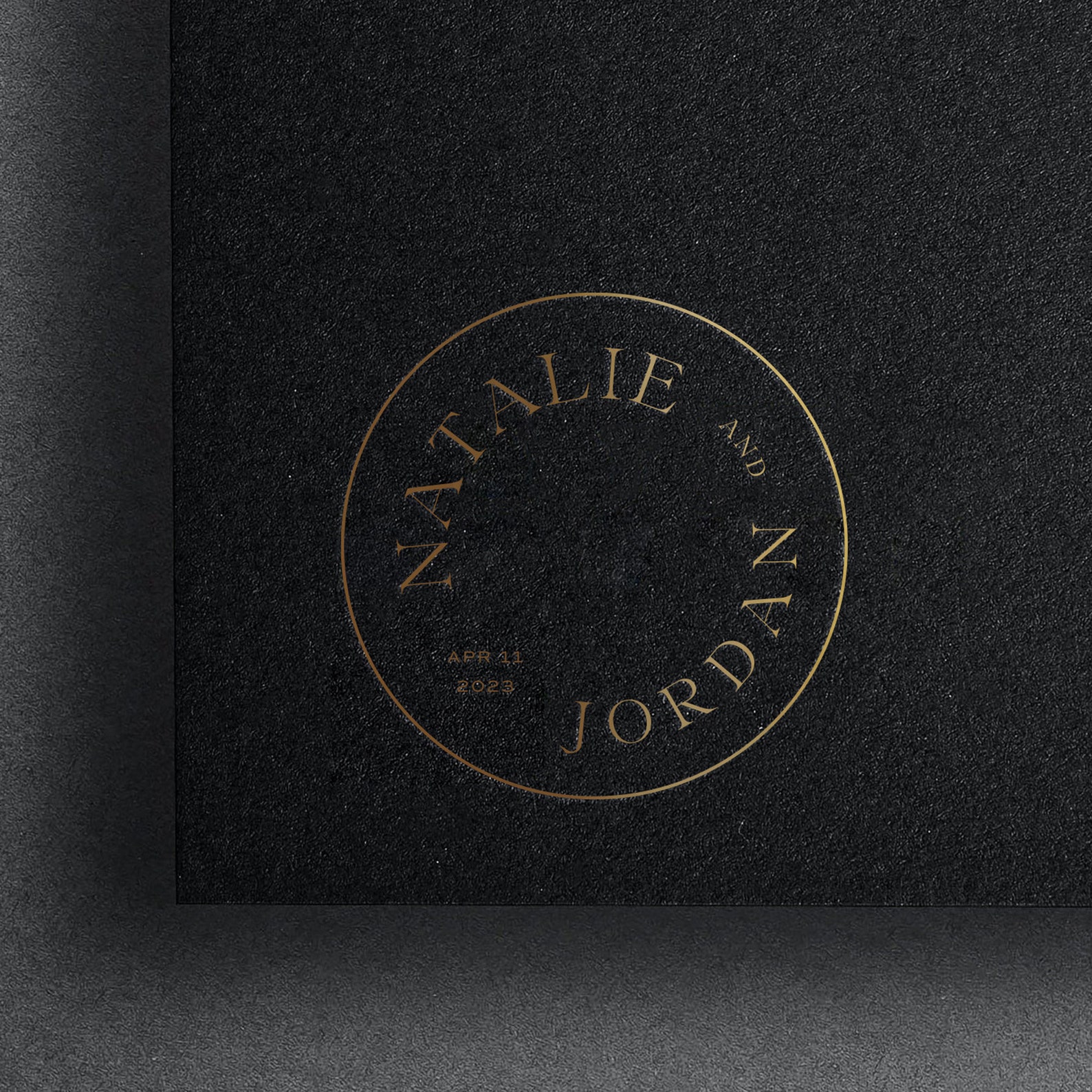 Premade Logo Design Wedding Couple Logo Wedding Stamp - Etsy