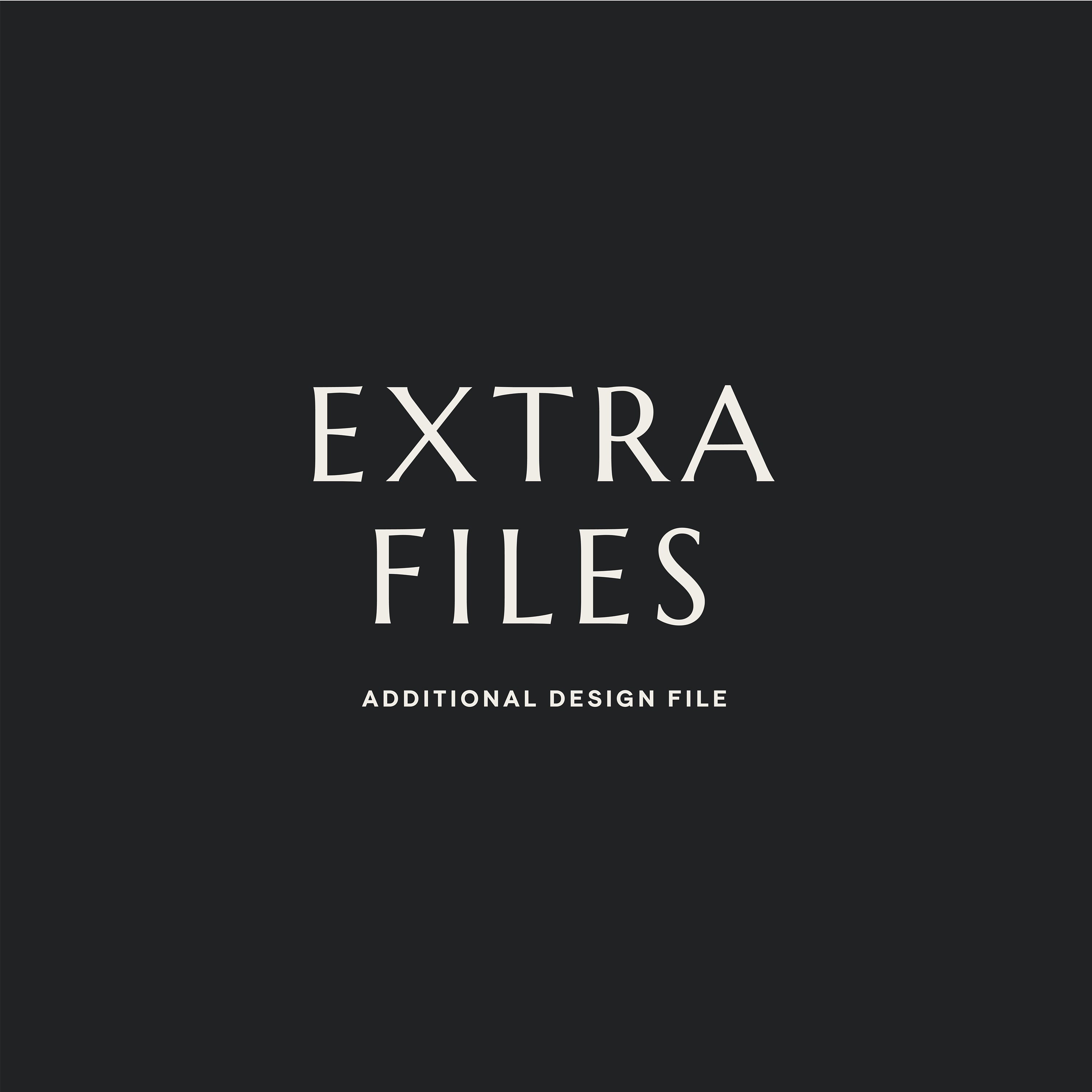 ADD ON : Extra Files Extra Revision - Etsy Canada