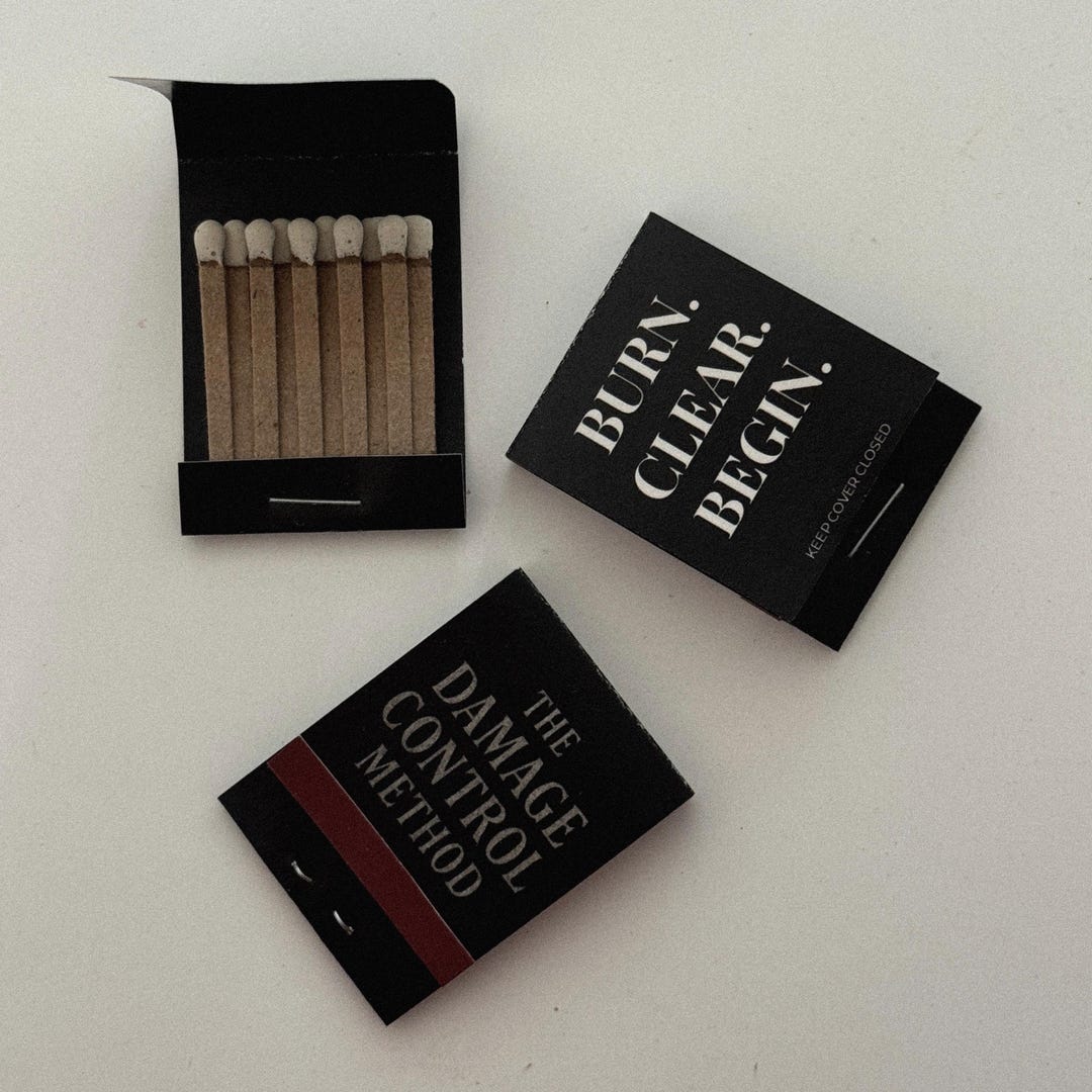 30 FULL CUSTOM MATCHBOOKS (best Offer / Flat Rate on Etsy for Full ...