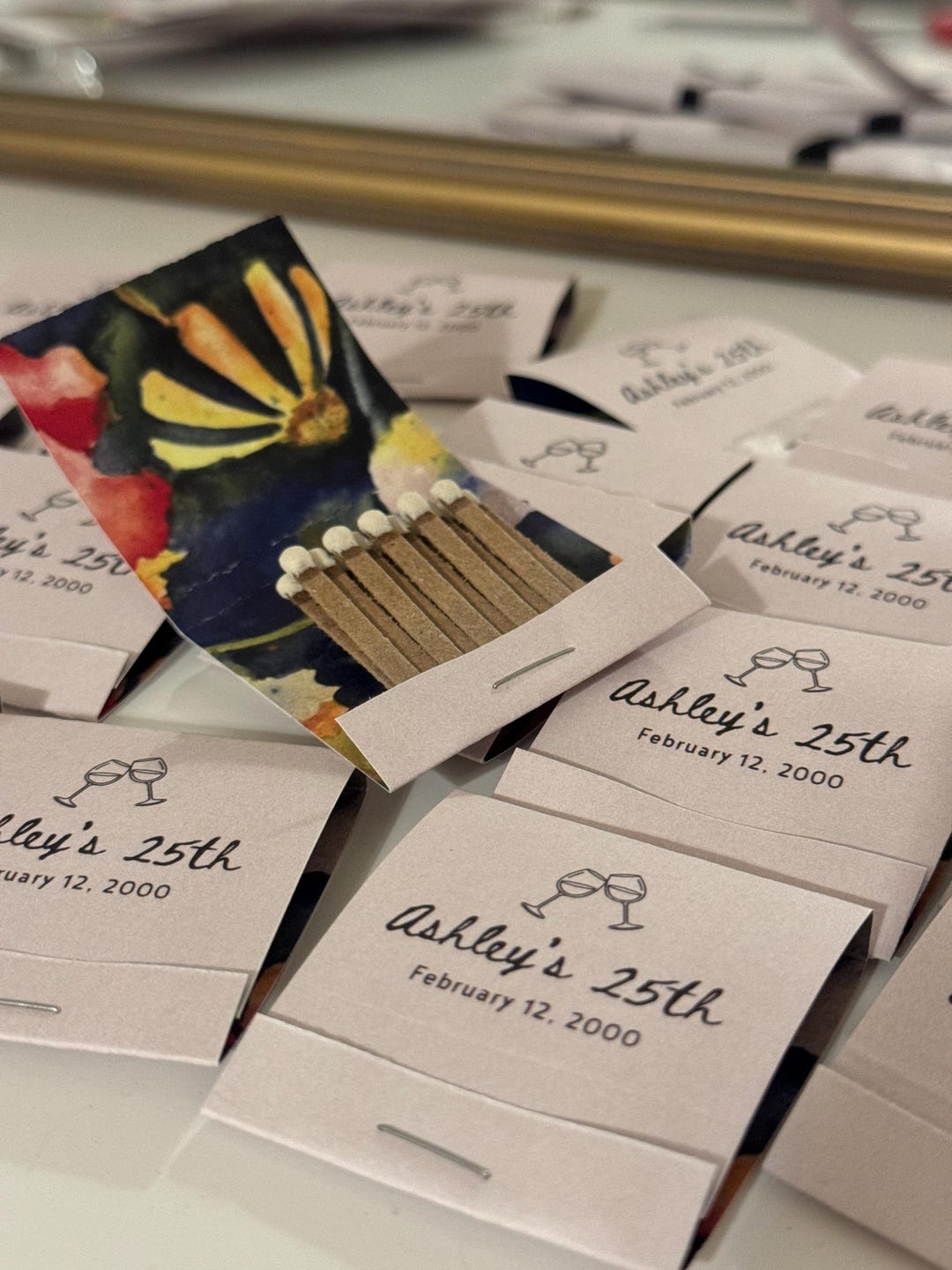 30 FULLY CUSTOM MATCHBOOKS (best Offer / Flat Rate on Etsy for Full ...